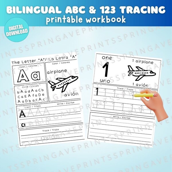 Spanish Alphabet - Etsy