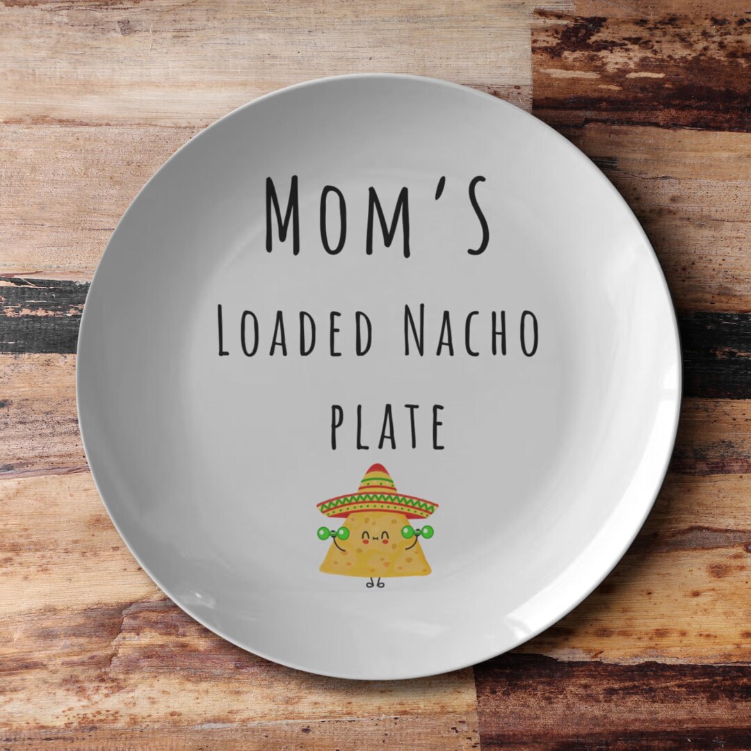 Custom Name Nacho Plate: Personalized Dinnerware Gift - Etsy