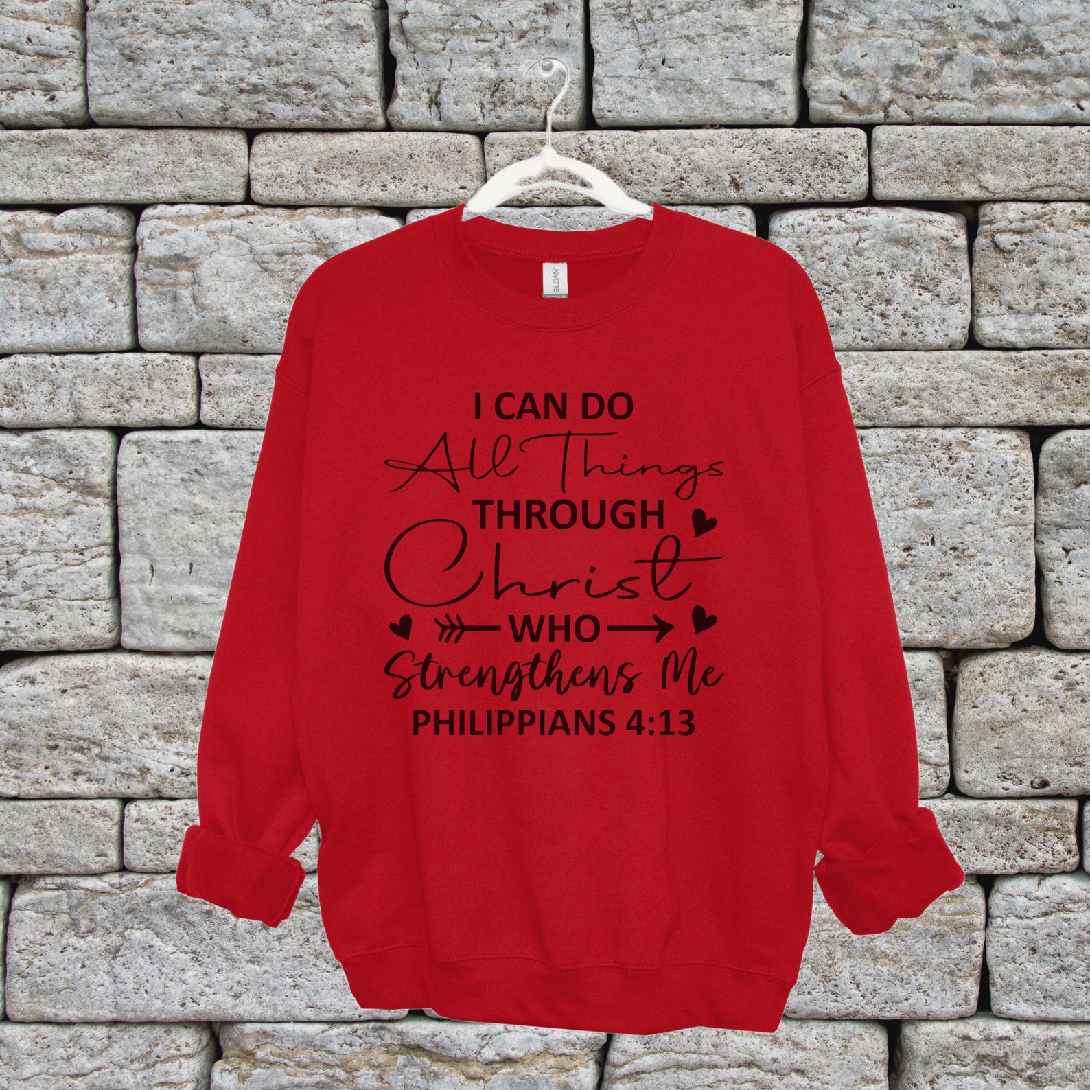 Philippians 4 13 Sweatshirt Gift for Birthday,i Can Do All Things ...