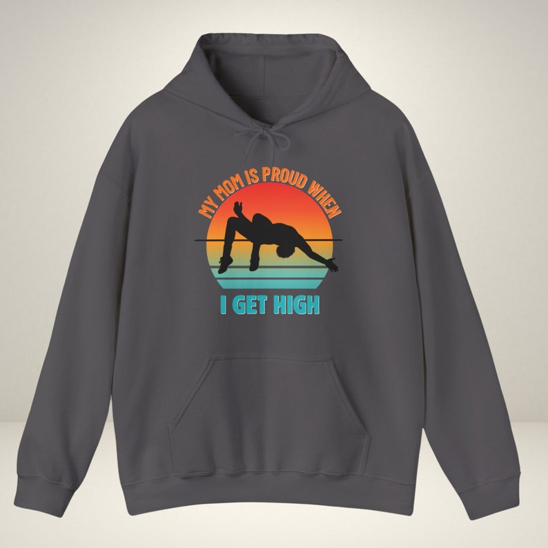 Track and Field High Jump Hoodie, Proud Mum of High Jumper - Etsy
