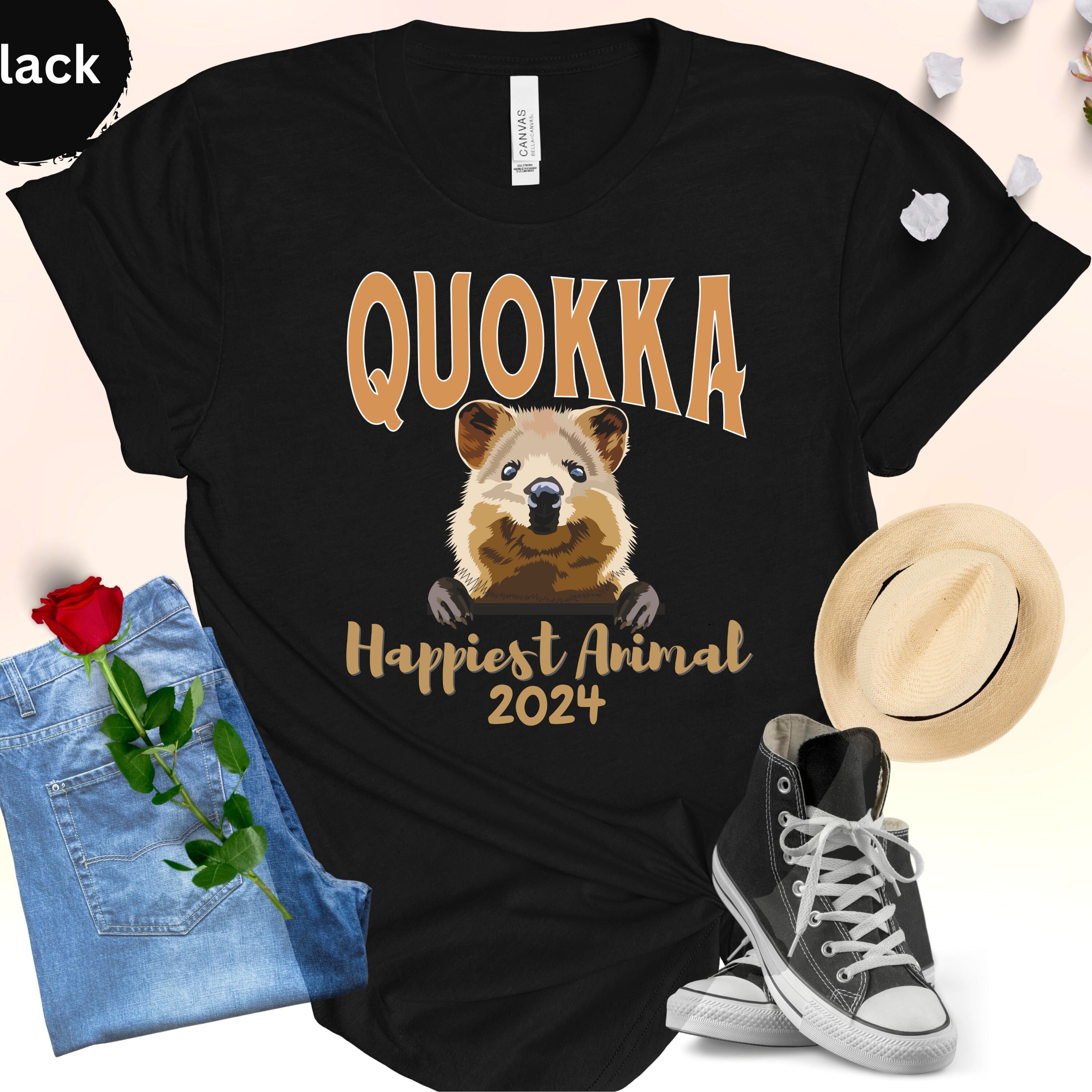 Personalized Cute Baby Quokka Happiest Animal 2024 Shirt - Etsy