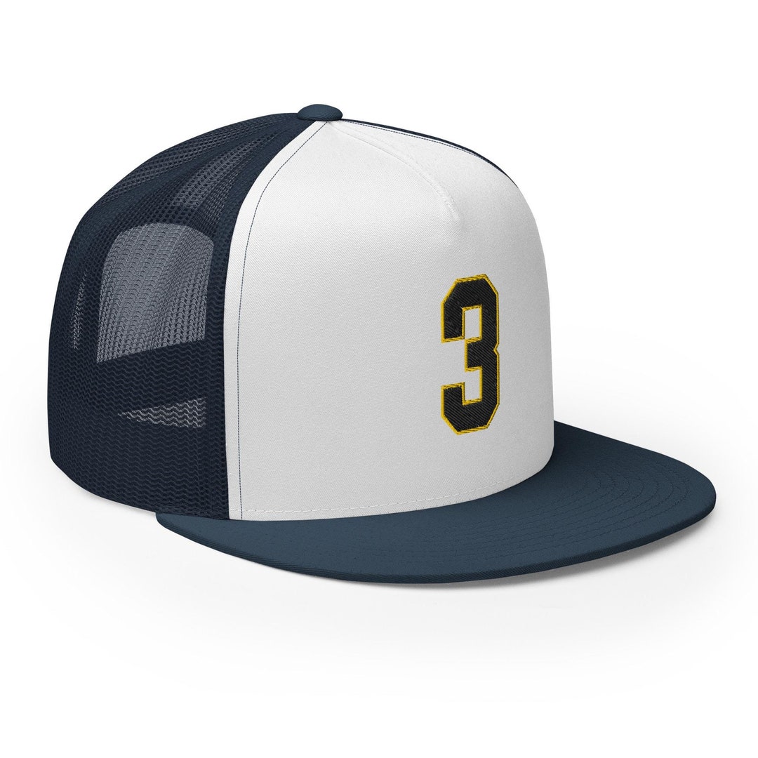 Embroidered Customized Number or Letter Trucker Hat, Gift for Football ...