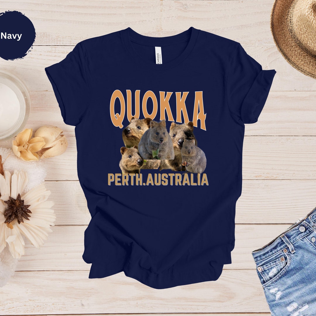 Personalized Quokka Perth Australia Happiest Animal Shirt - Etsy
