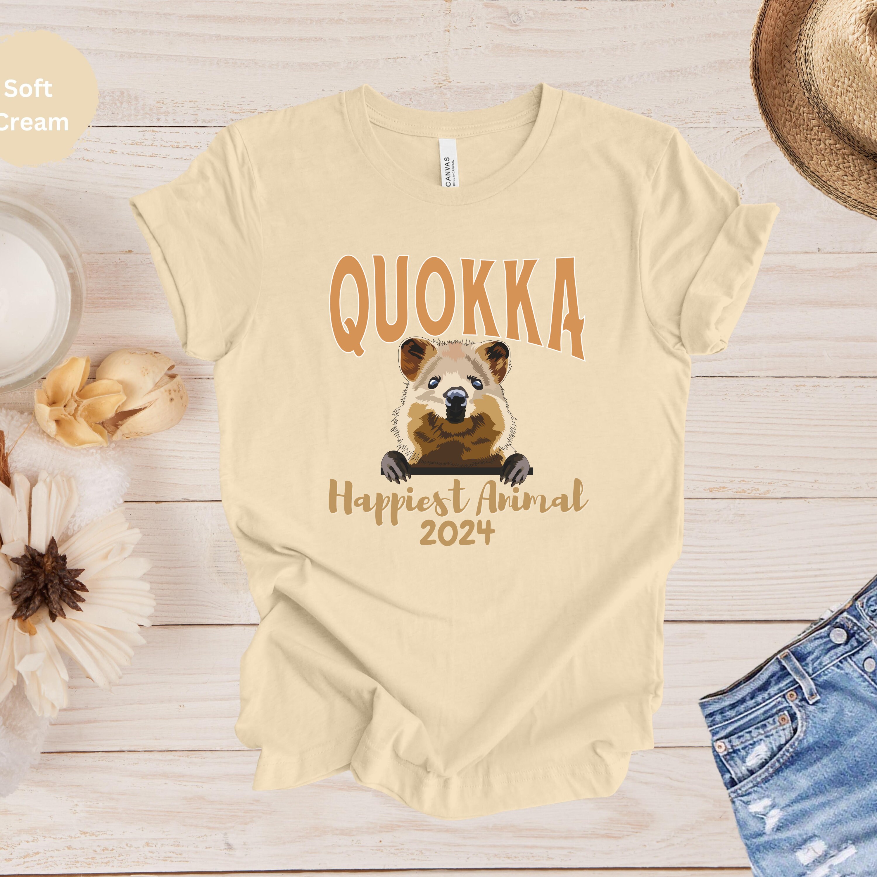 Personalized Cute Baby Quokka Happiest Animal 2024 Shirt - Etsy