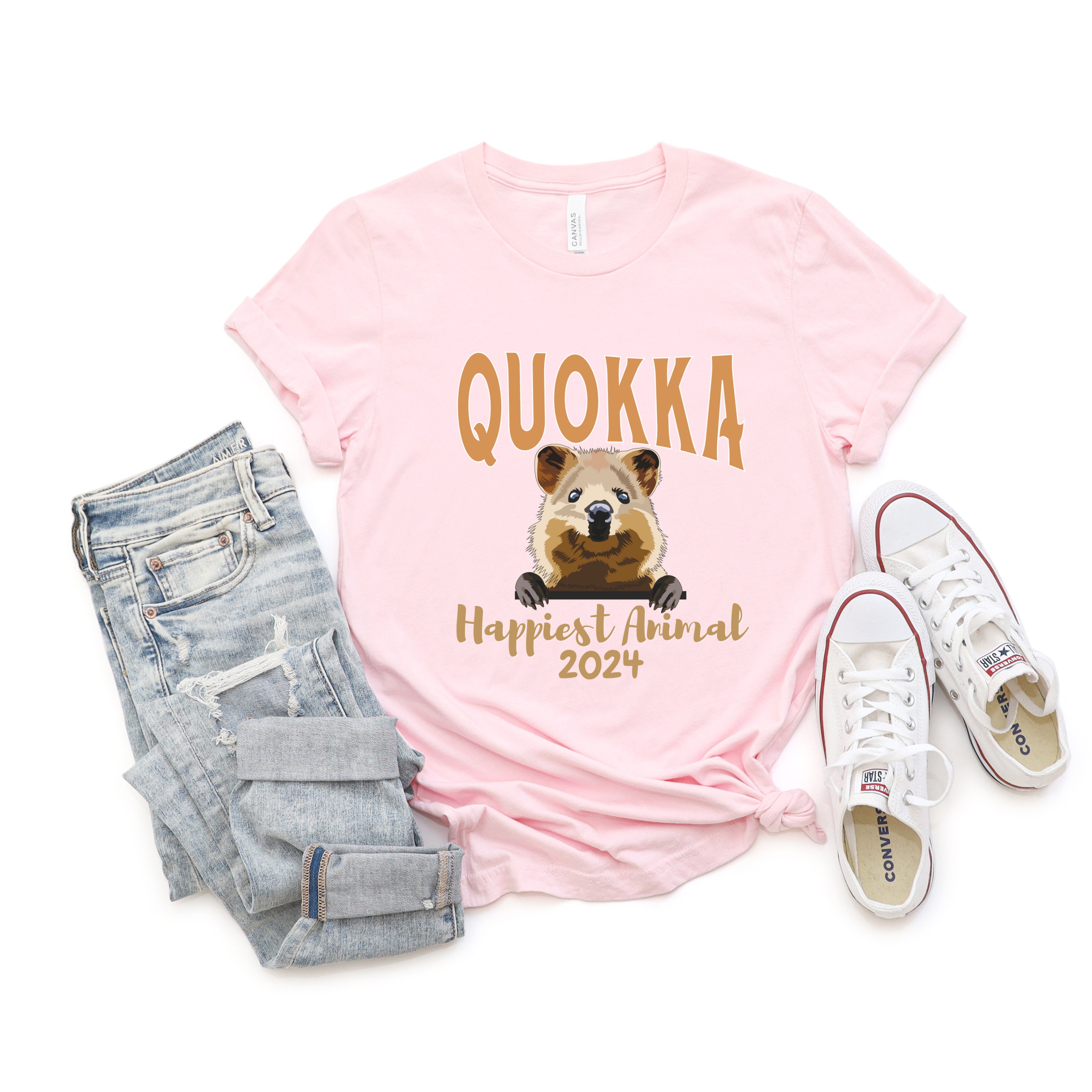 Personalized Cute Baby Quokka Happiest Animal 2024 Shirt - Etsy