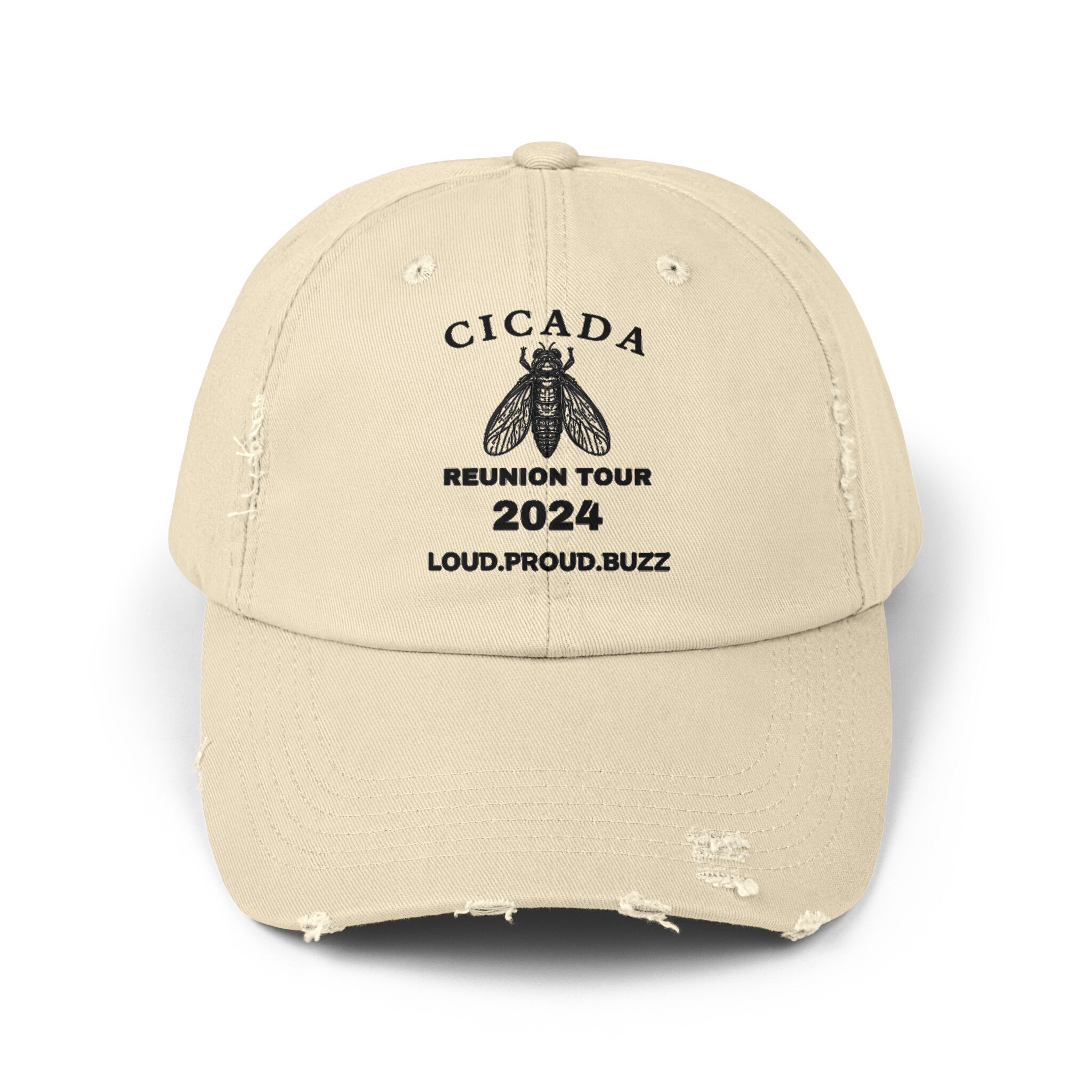 2024 Cicada Hat Reunion Tour Gift for Her Unisex Distressed Cap - Etsy