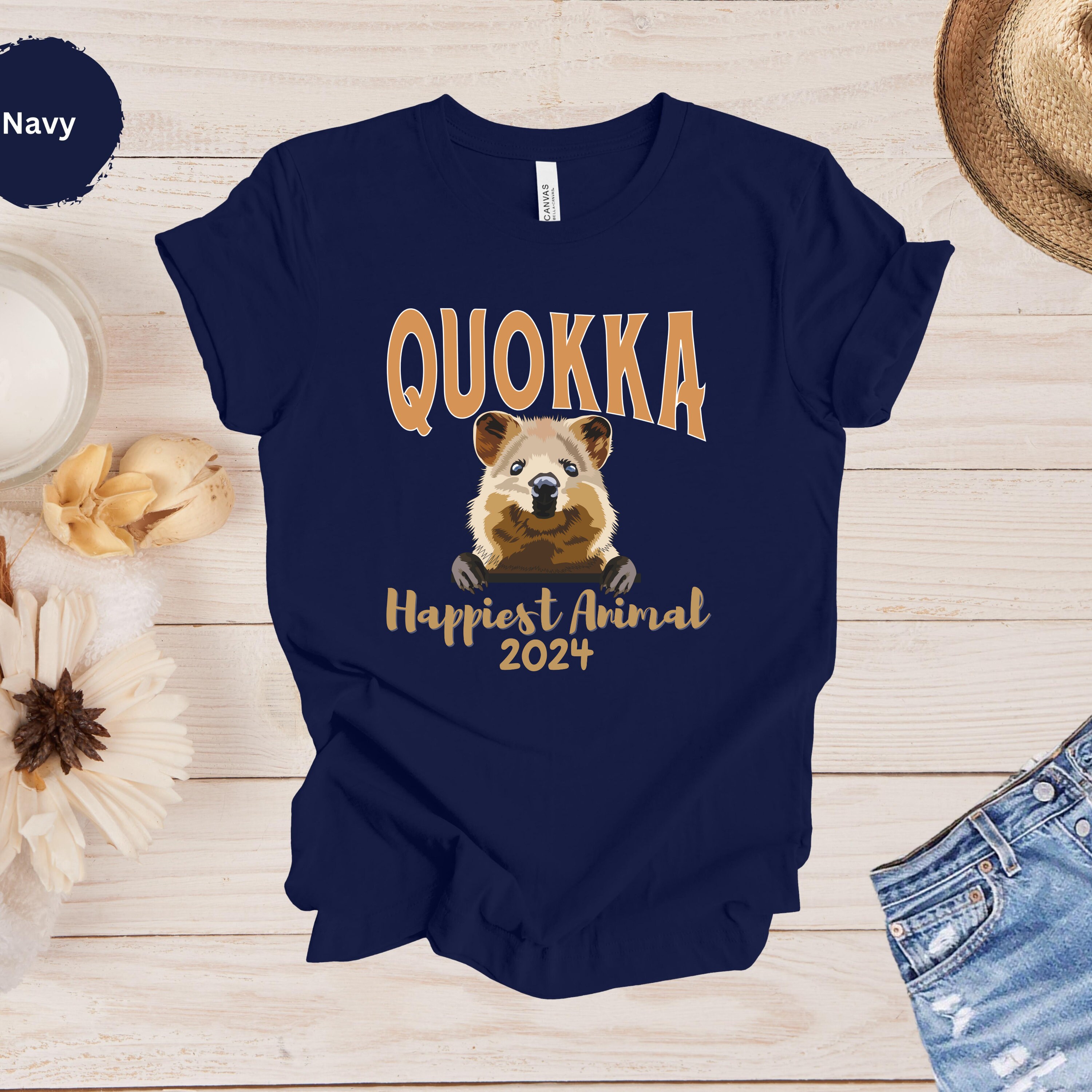 Personalized Cute Baby Quokka Happiest Animal 2024 Shirt - Etsy