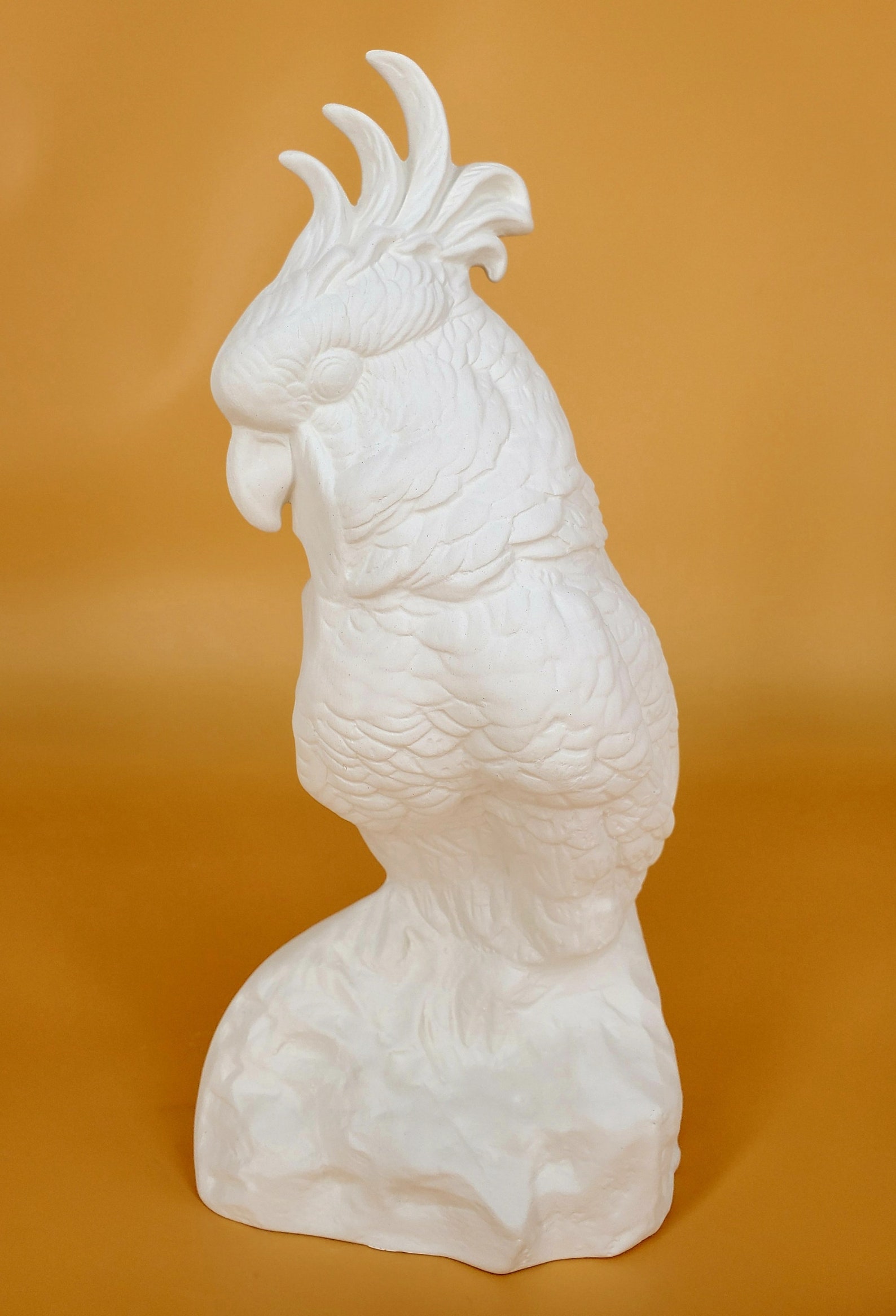 Cockatoo Slip Cast Ceramic Bisqueware - Etsy