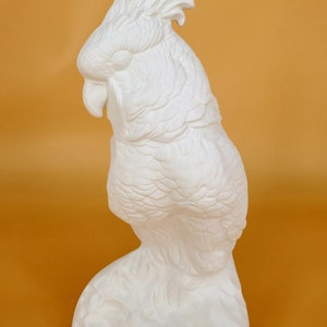 Cockatoo - Slip Cast Ceramic Bisqueware - Ready to Paint - Unfinished ...