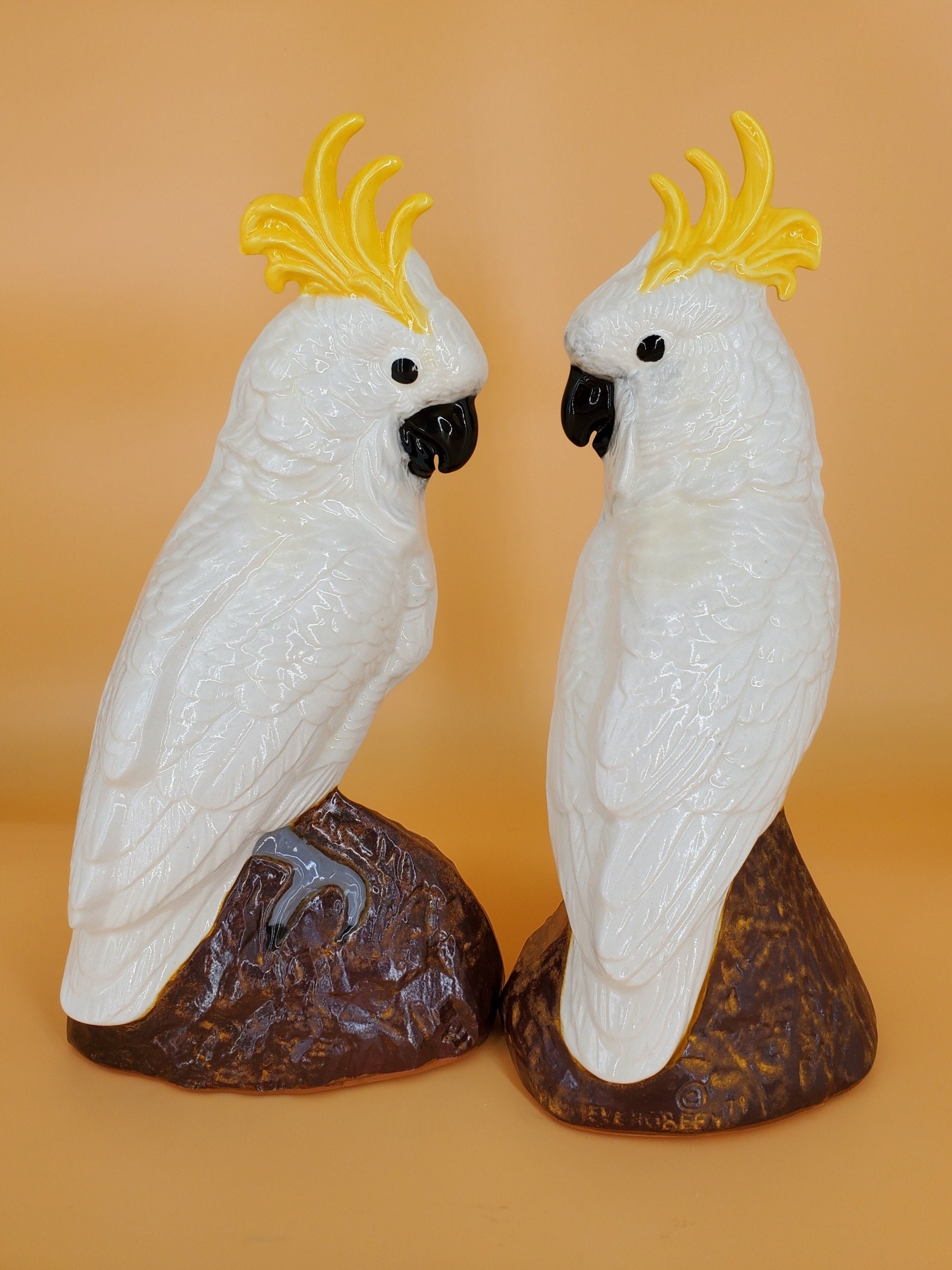 Cockatoo Slip Cast Ceramic Bisqueware - Etsy