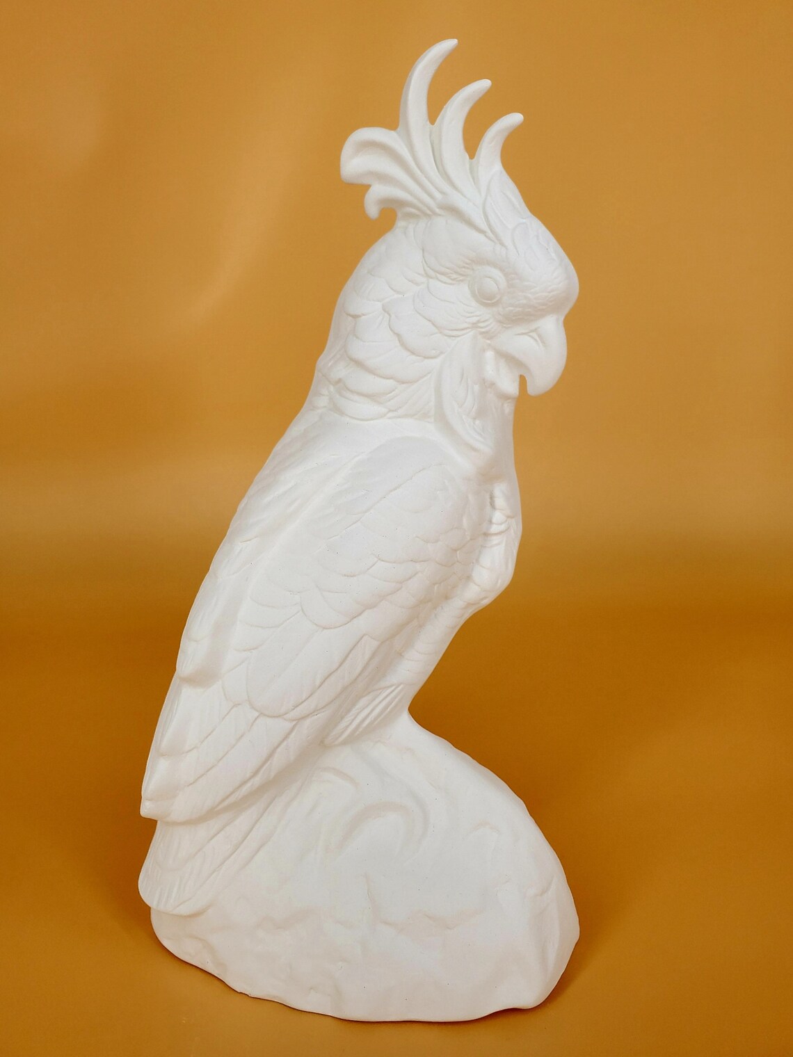 Cockatoo Slip Cast Ceramic Bisqueware - Etsy