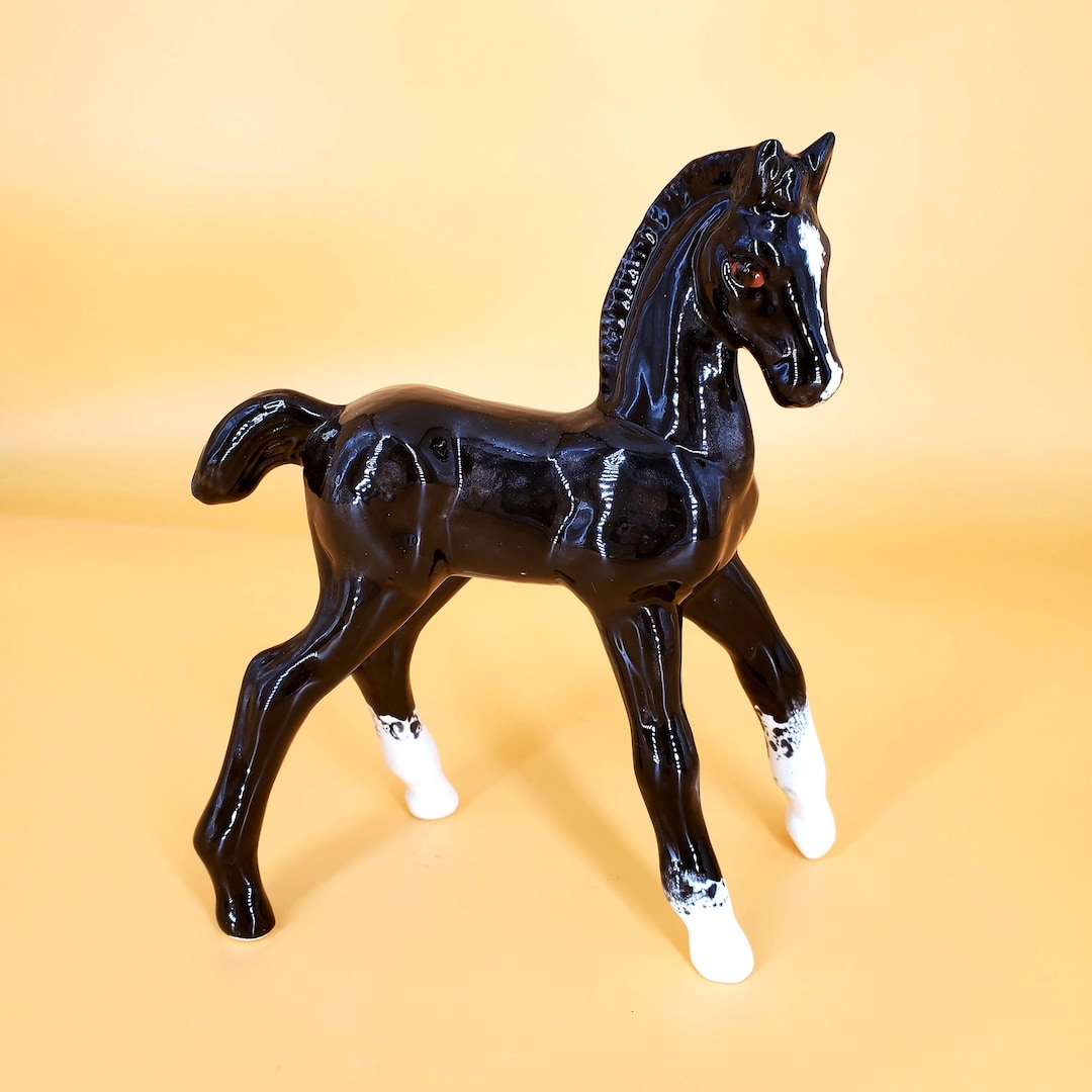 Colt Figurine - Slip Cast Ceramic Bisqueware - Ready to Paint ...