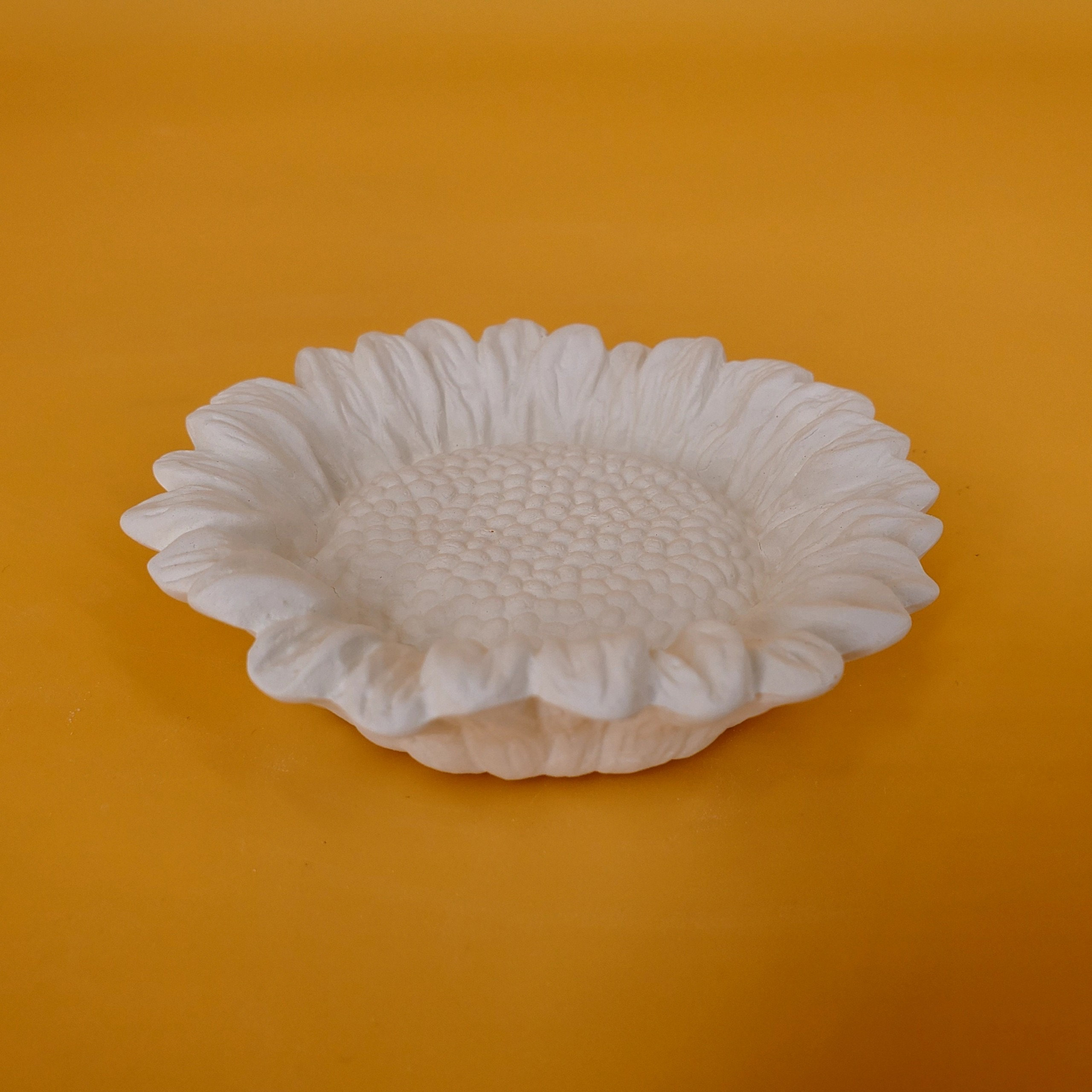 Sunflowers Slip Cast Ceramic Bisqueware - Etsy