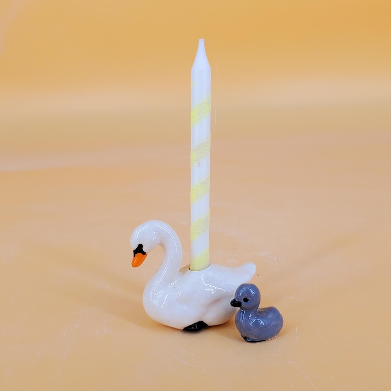 Swan Candle - Etsy