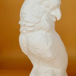 Cockatoo Slip Cast Ceramic Bisqueware - Etsy
