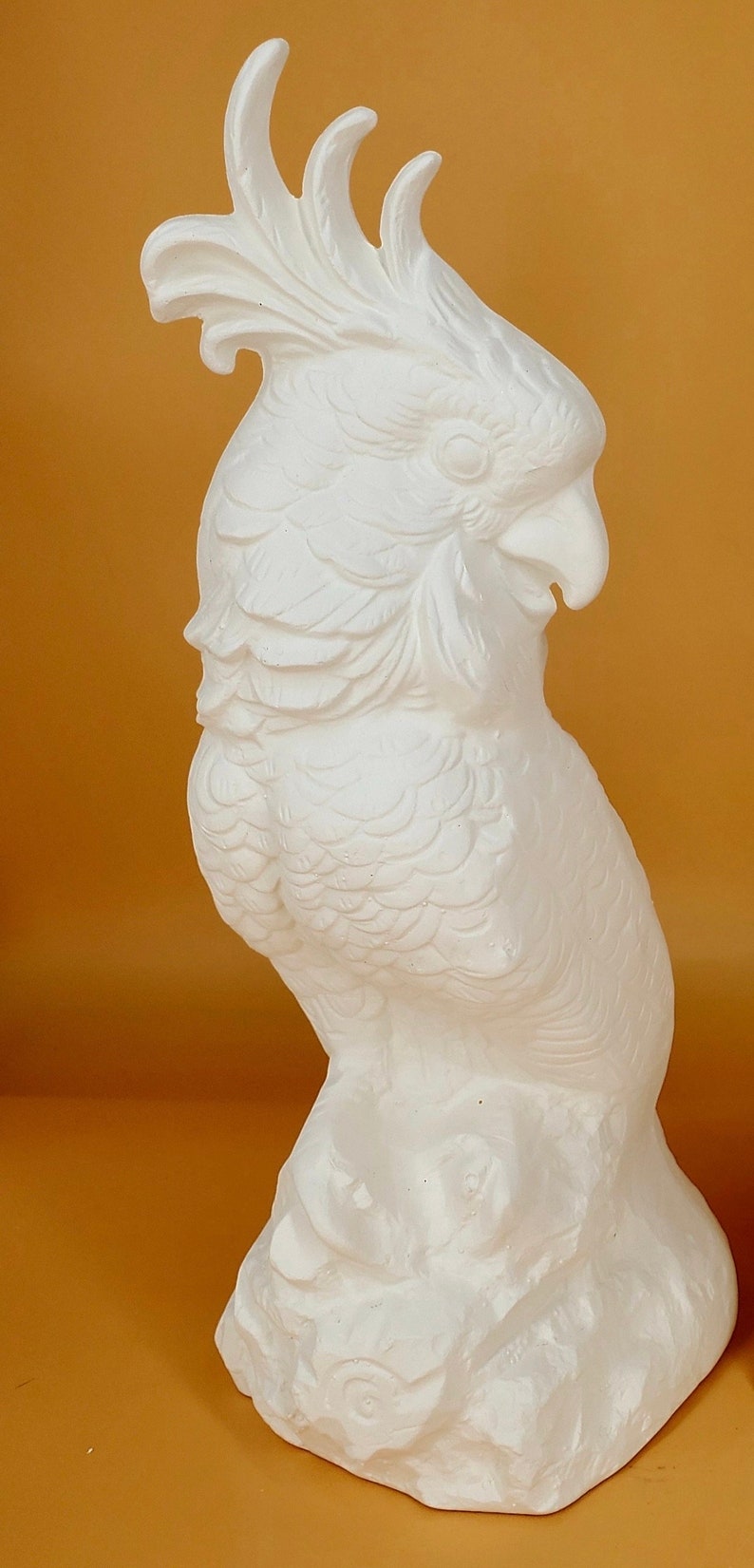 Cockatoo Slip Cast Ceramic Bisqueware - Etsy