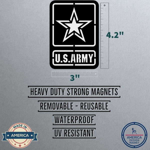 Us Army Car Magnets - Etsy