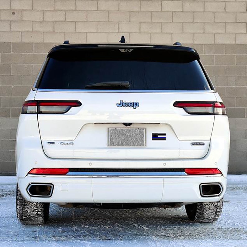 5 Usa Flag Blue Line Car Magnet, American Flag Blue Line Car Magnet - Etsy