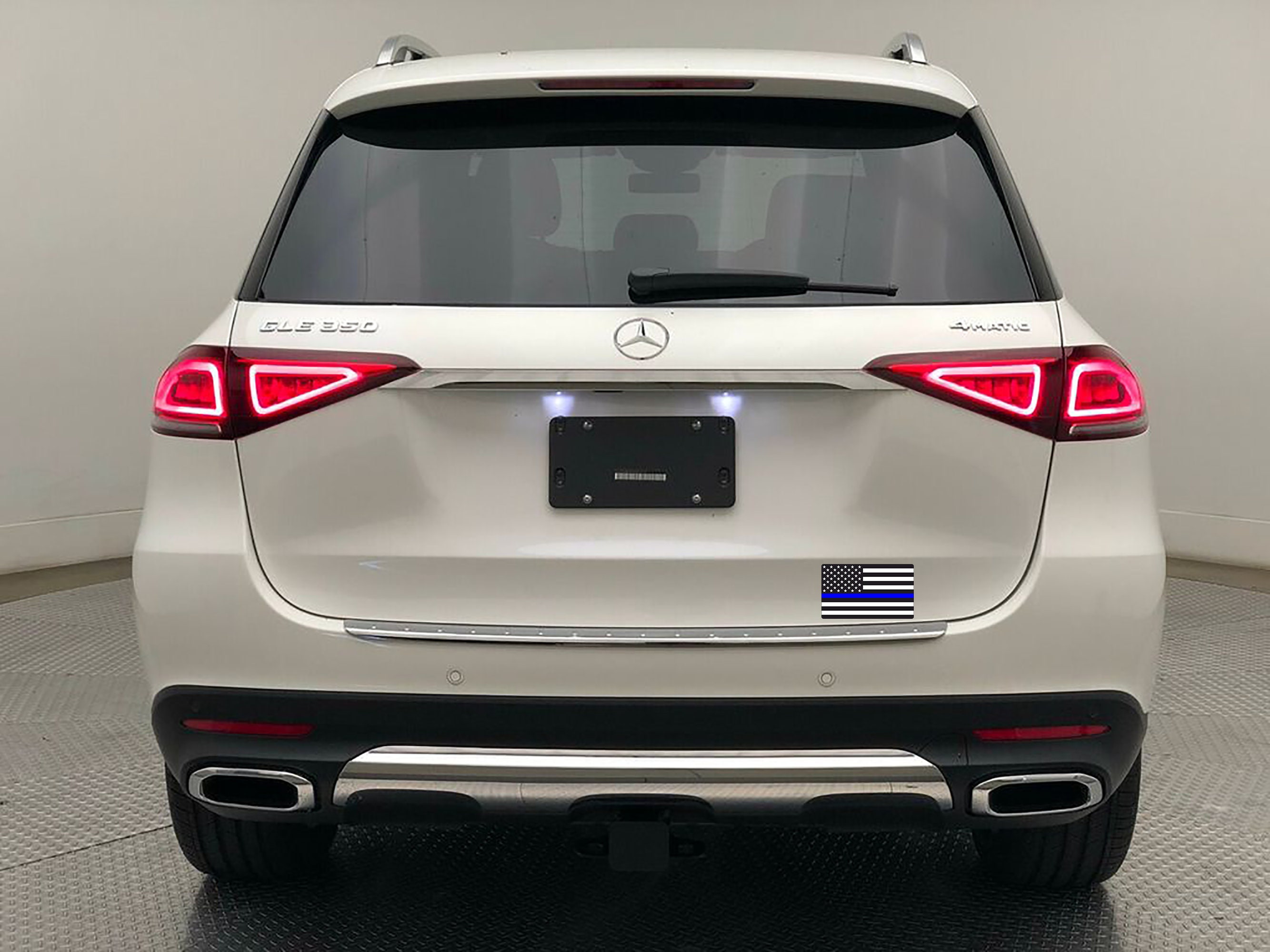 5" Usa Flag Blue Line Car Magnet, American Flag Blue Line Car Magnet - Etsy