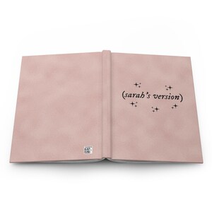 Taylor Notebook, Personalized Your Name's Version Custom Journal for ...