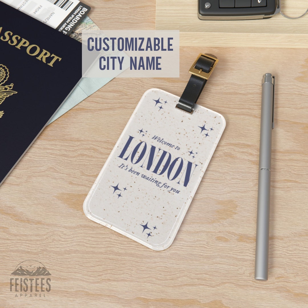 Taylor Luggage Tag, in My Travel Era, Study Abroad Gift, Welcome to ...