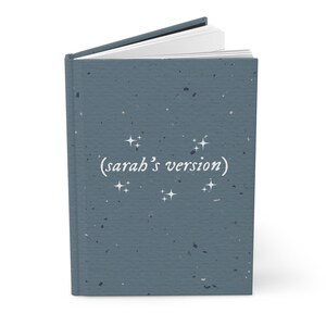 Taylor Journal, Name's Version Personalized Notebook, Dusty Blue Diary ...
