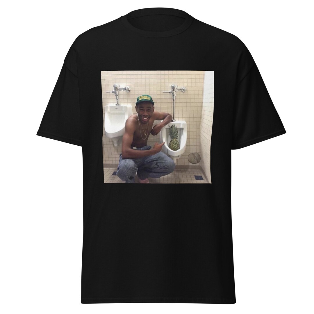 Tyler the Creator Next to A Urinal With A Pineapple in It - Etsy