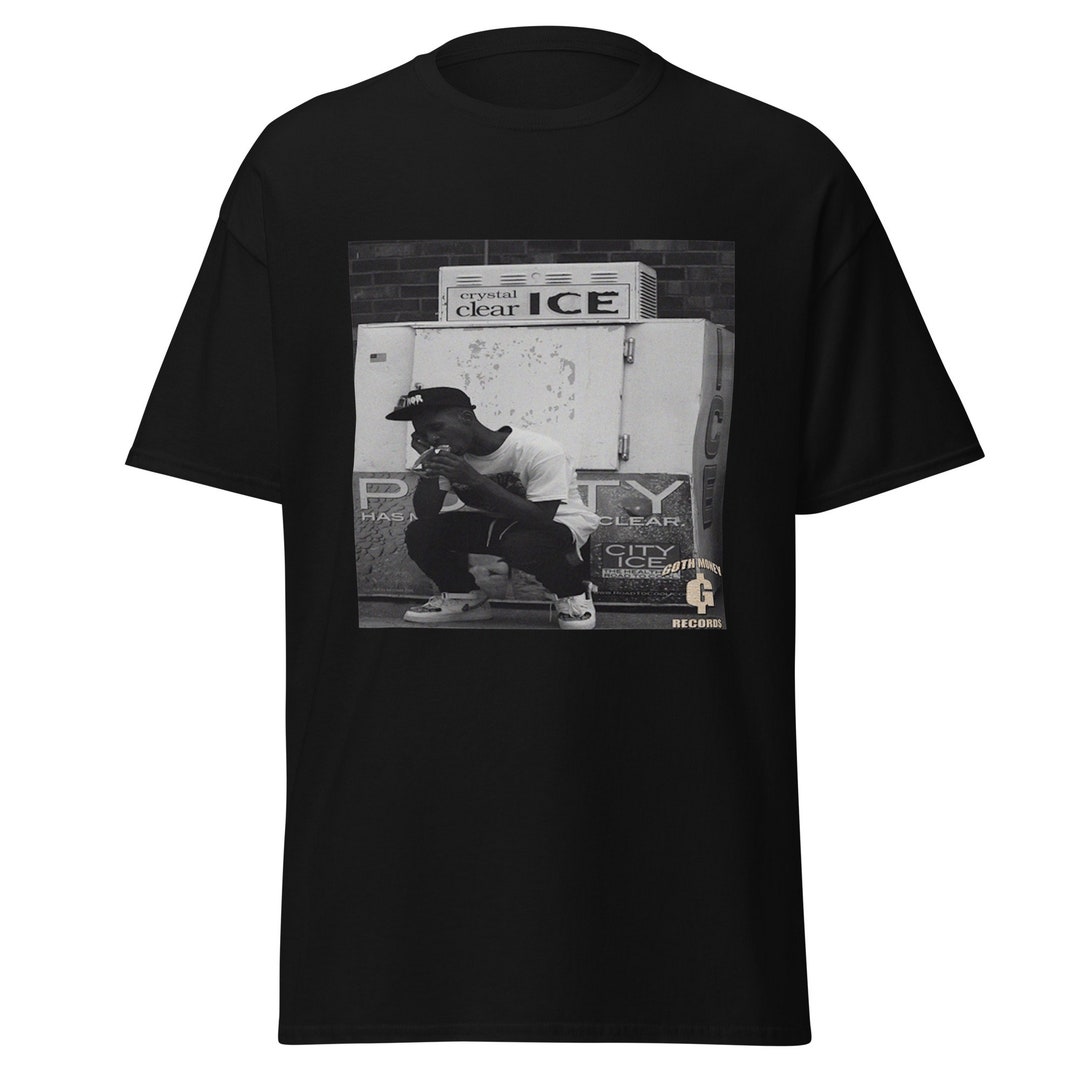 Black Kray Ice Cream and Mac 10s Album Shirt Men's Unisex T-shirt Tee ...