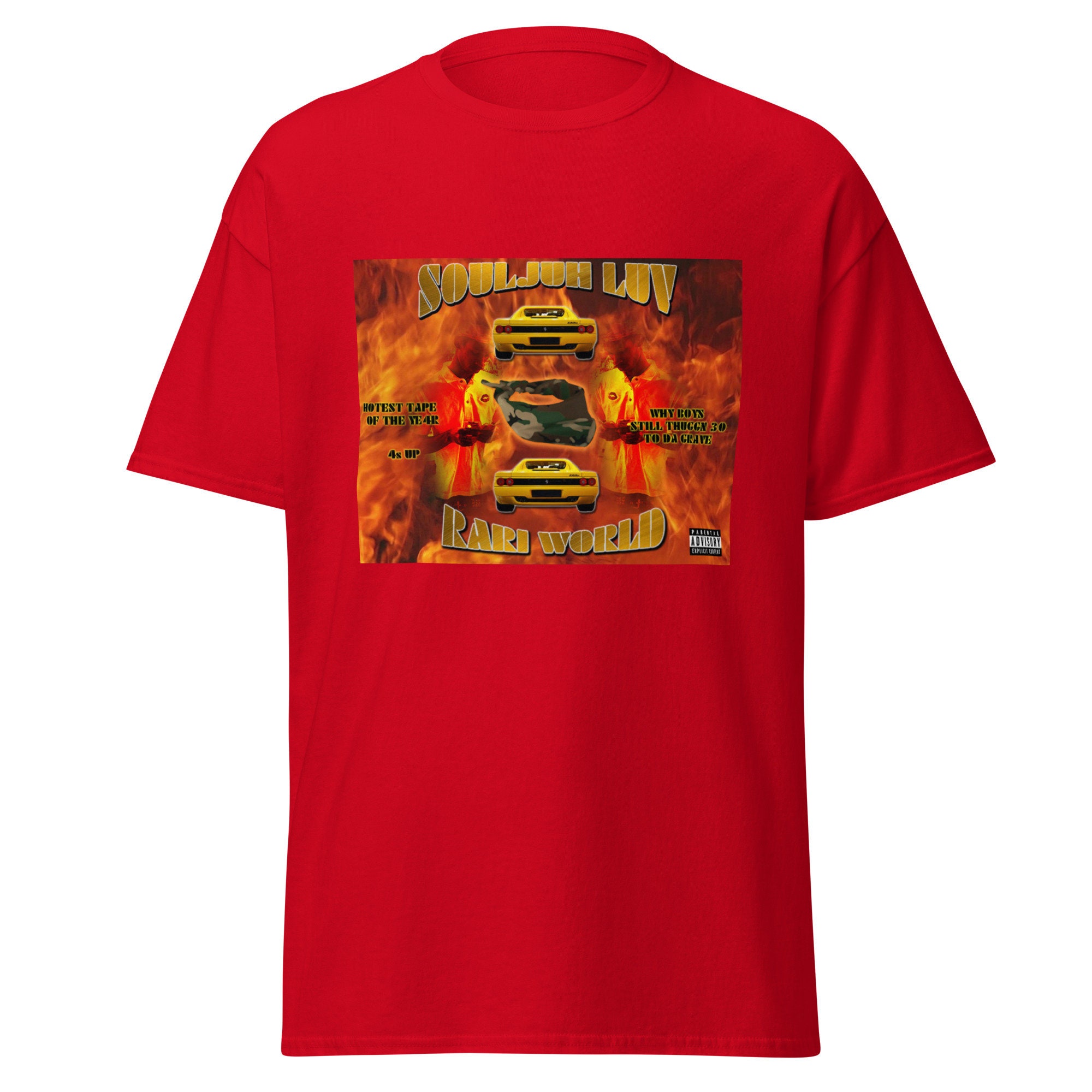 Sickboyrari Soulja Luv Rari World Album Shirt Men's Unisex T-shirt Tee ...