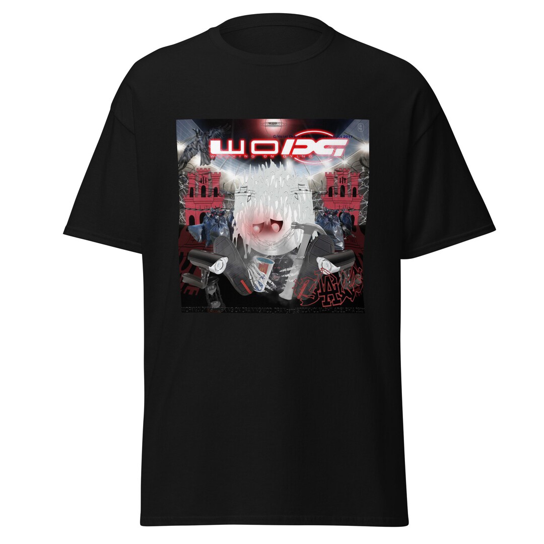 Bladee Working on Dying Album Shirt Men's Unisex Tee T-shirt Drain Gang ...