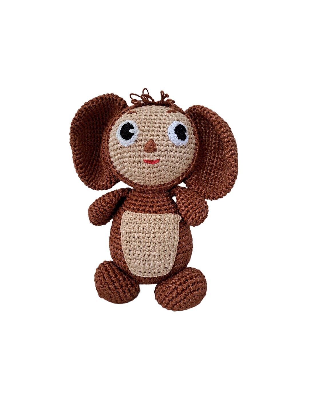 Hand-woven Doll of Cheburashka - Etsy