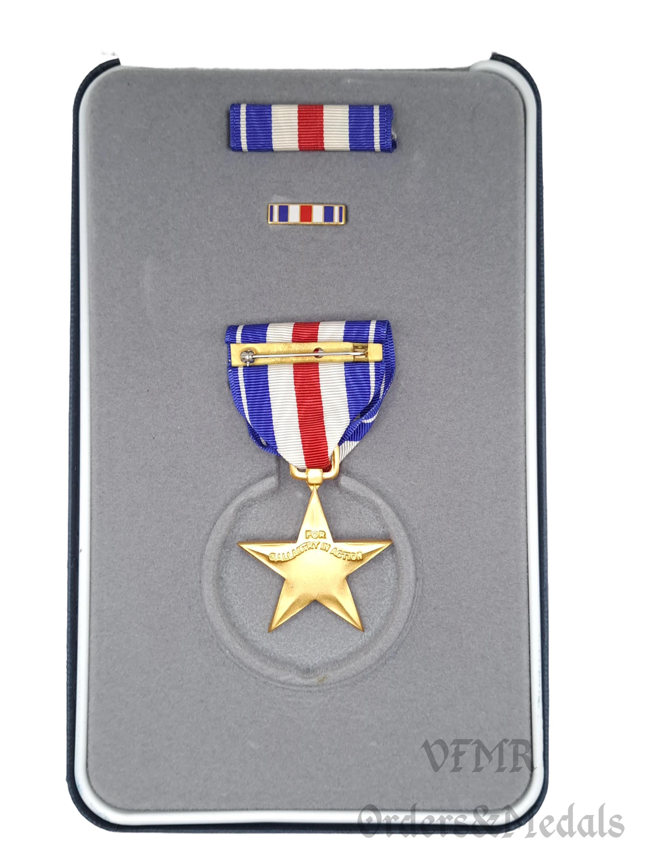 WWII Silver Star With Case (afghanistan / Irak) - Etsy