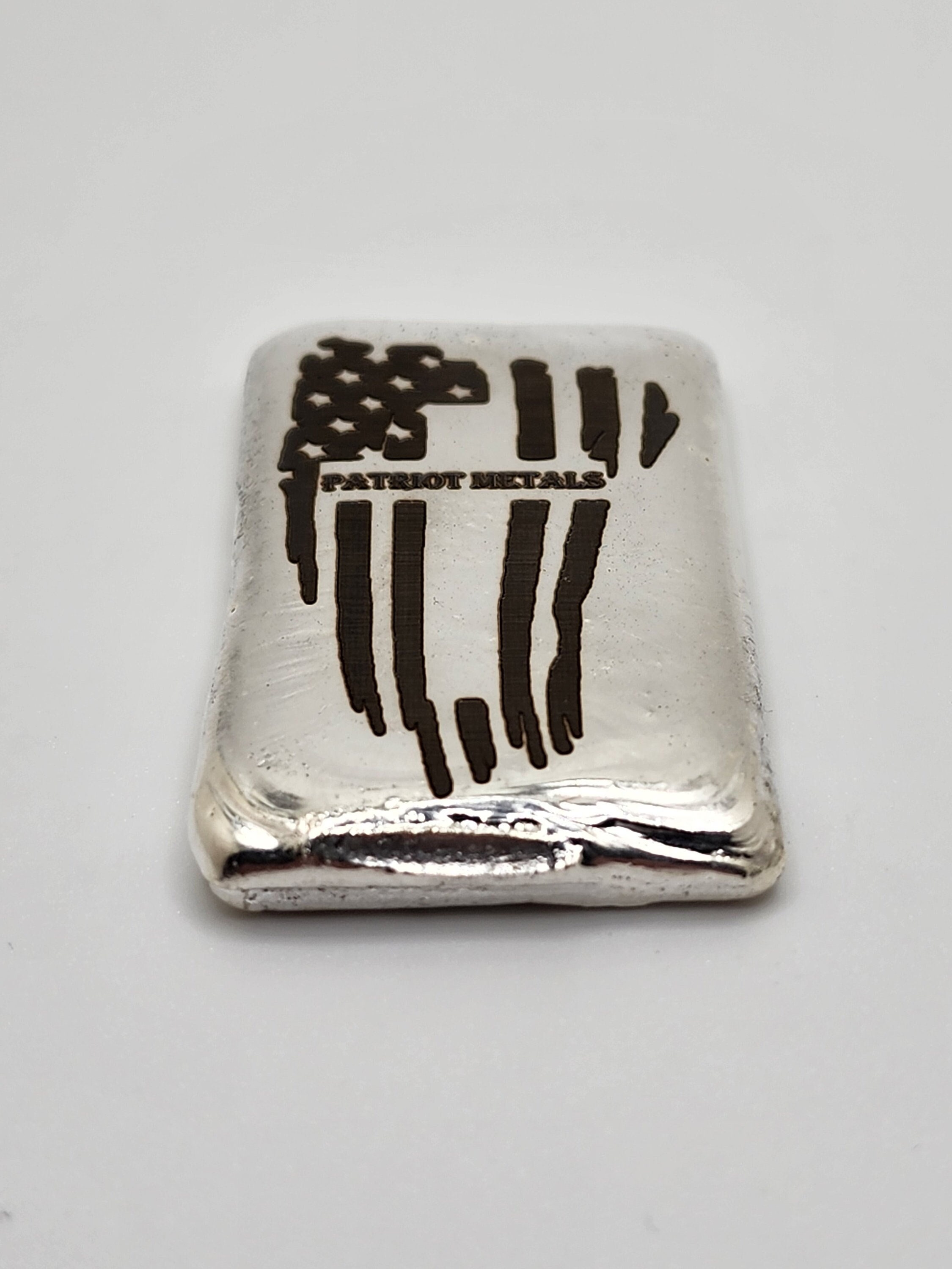 American Flag & Cross Silver Bar - Etsy
