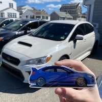 Subaru WRX Sti Sticker - Etsy