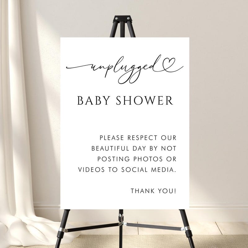 Baby Shower Signs - Etsy