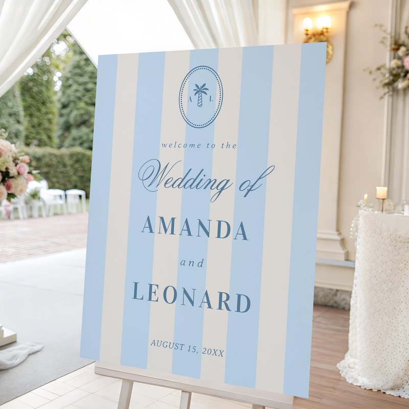 Stripe Wedding - Etsy