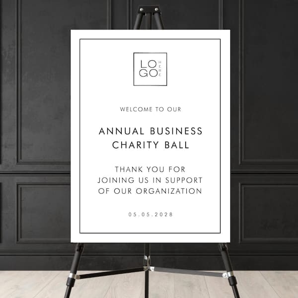 Conference Welcome Sign - Etsy