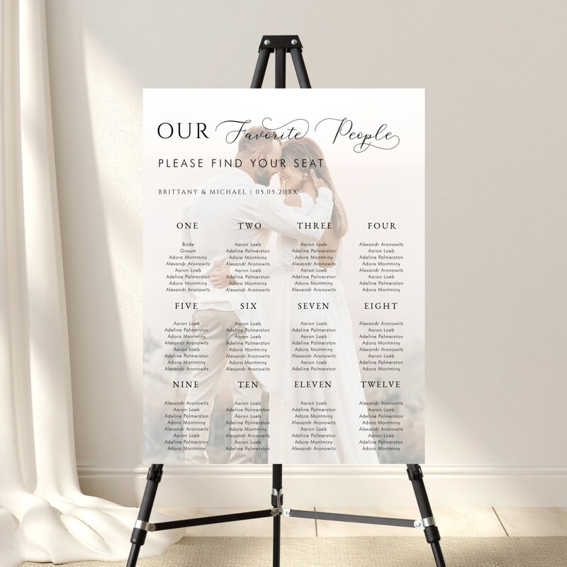 Magnet Seating Chart - Etsy