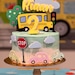 Wheels on the Bus Cake Topper - Etsy