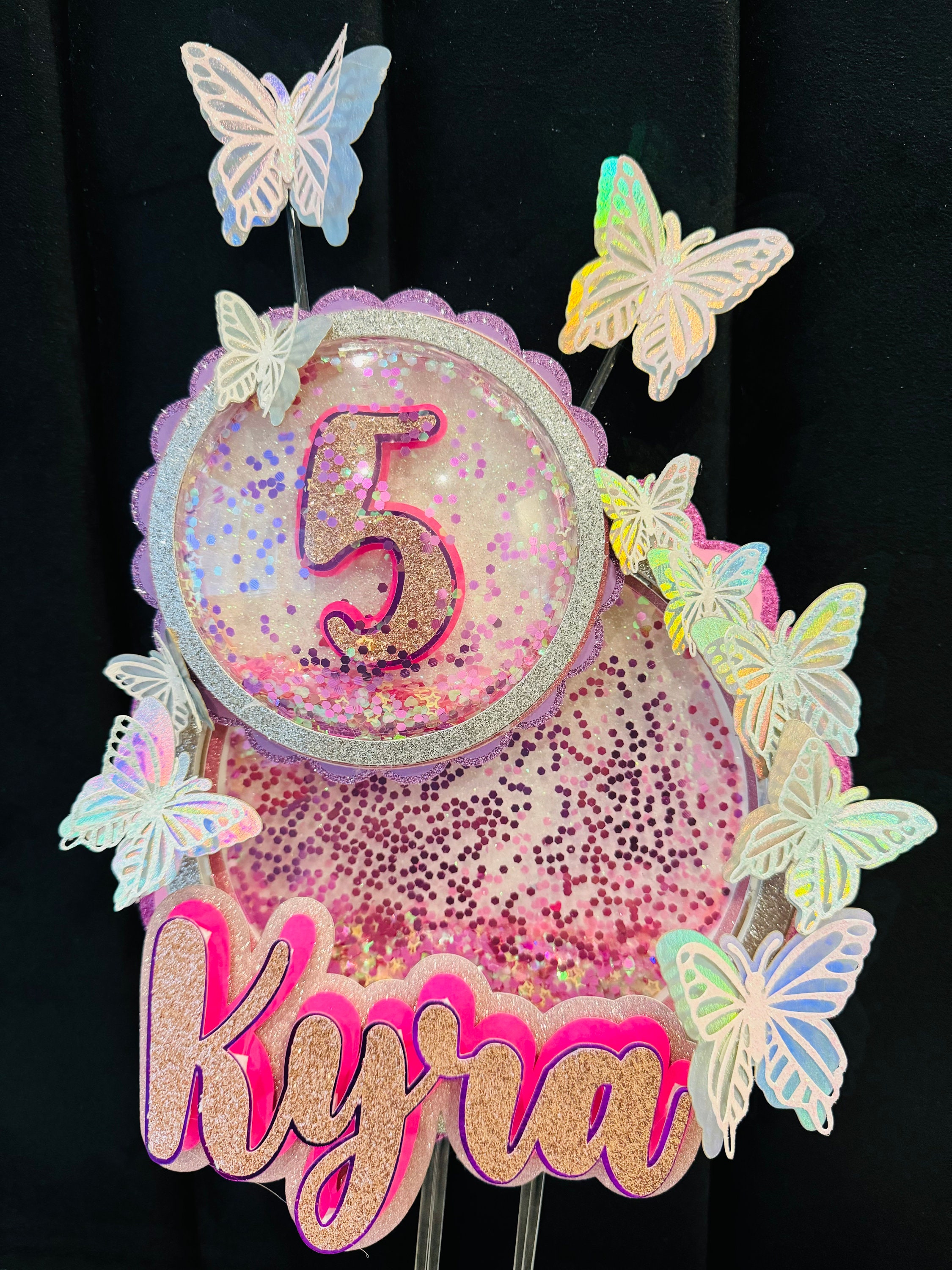 Butterfly Cake Topper - Etsy