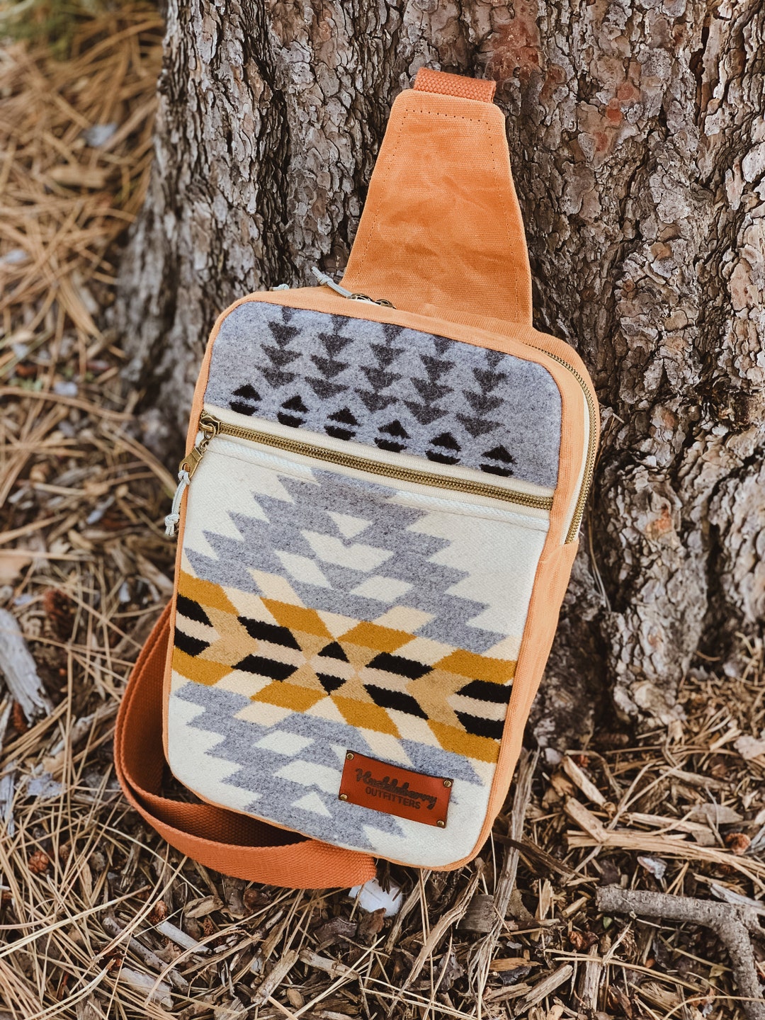 Sling Bag Ft. Oregon Wool in Rancho Arroyo Silver - Etsy