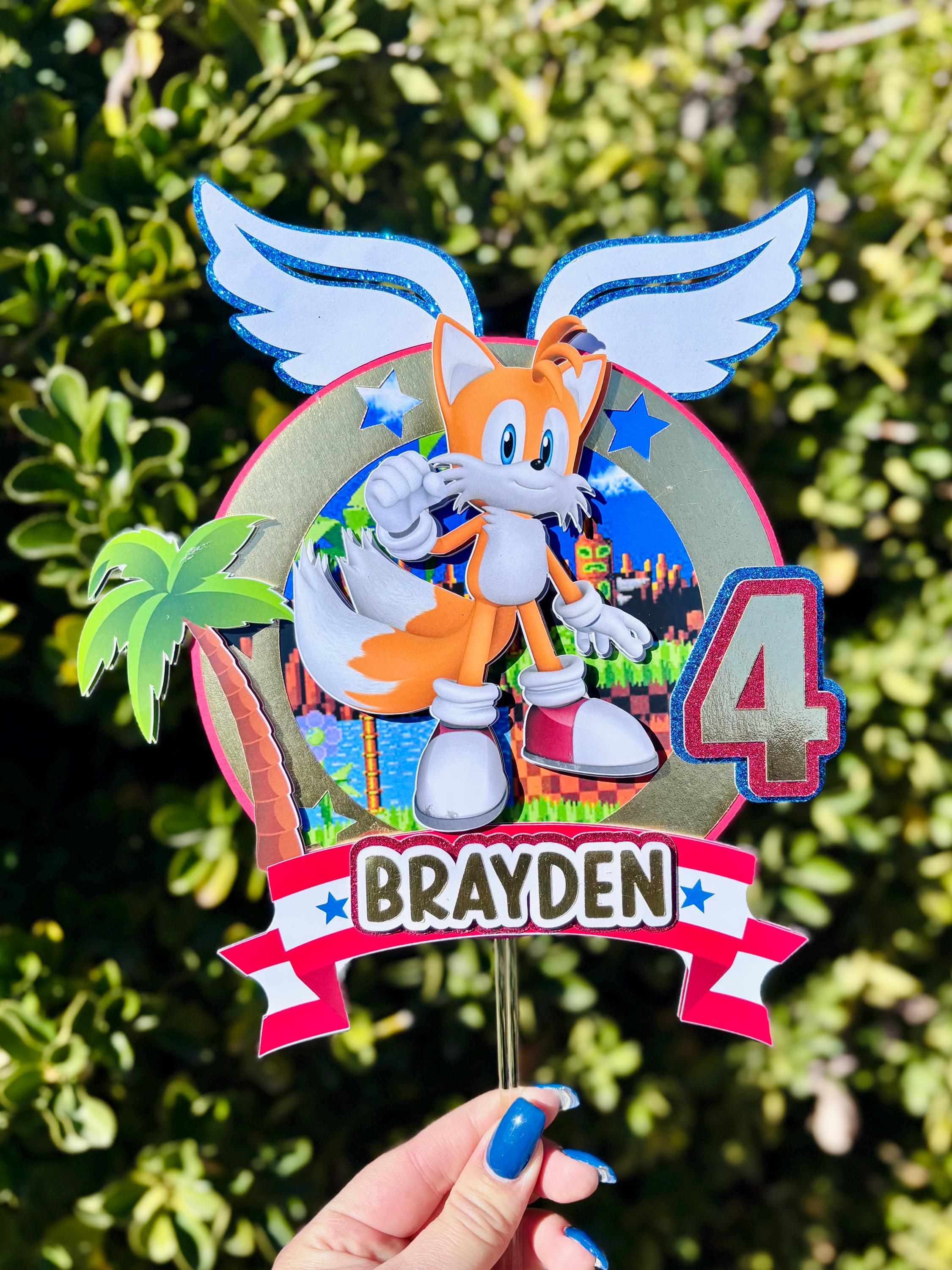 Custom Tails (sonic) Cake Topper - Etsy