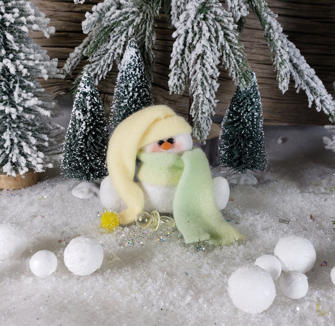 Baby Frosty Snowman/snow Baby Christmas Decoration Holiday Decor - Etsy