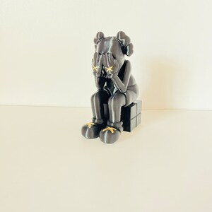 Cartoon Bear Statue Indoor Modern Art Sculpture Large Resin Decor Kaws ...