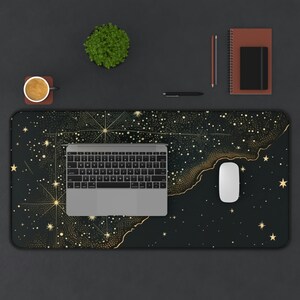 Starry Night Matte Desk Mat - Etsy