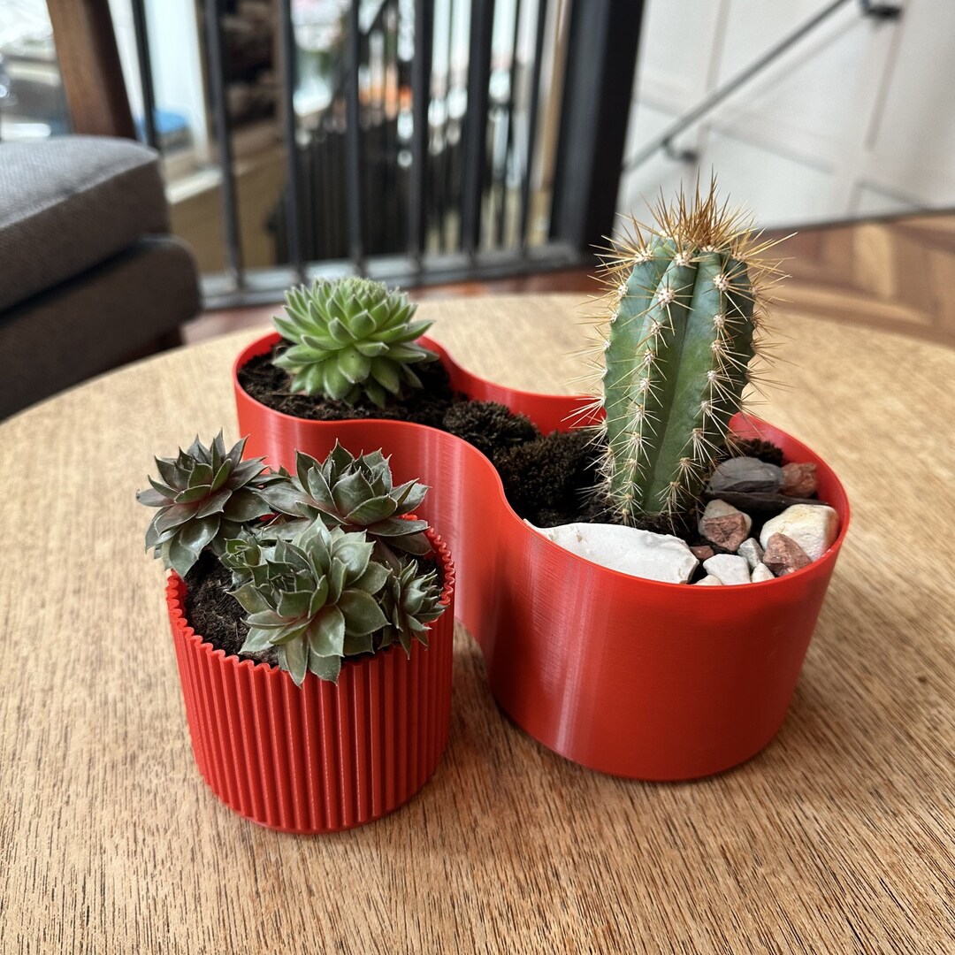 Stylish 3D Printed Plant Pot: Enhance Your Green Space With Modern ...