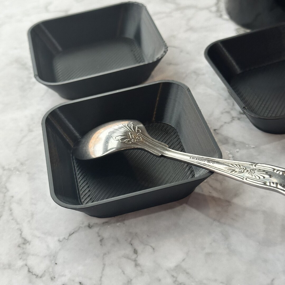 3 X Minimalist Drip Teabag Tray, Sleek Spoon Rest, and Versatile Teabag ...