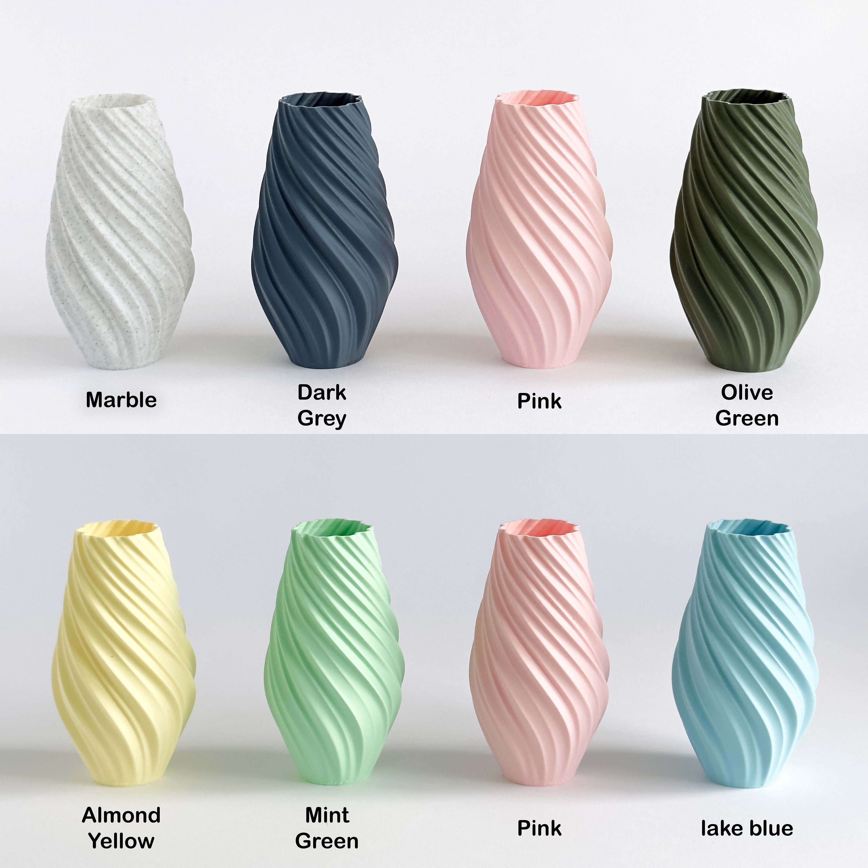 Minimalistic 3D Printed Vase for Dried Flowers Contemporary - Etsy