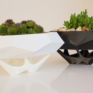 Indoor 3d Printed Planter Modern Futuristic Organic Shape Pot Eco ...