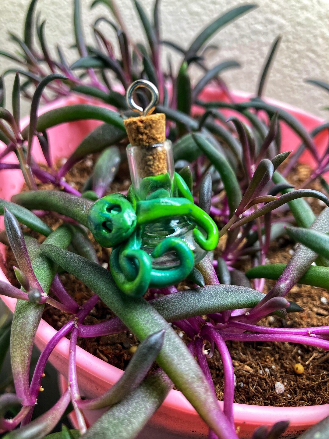 Brush Buddy Mini - Cthulhu / Necklace Charm / Cthulu / Clay Pendant ...